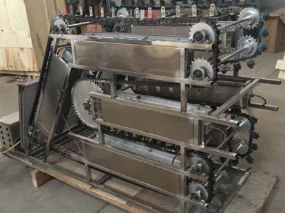 Automatic Chain Type Barbecue Grill Machine - BBQ Making Machine - Taizy